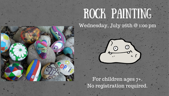 San Rafael Public Library - Rock Painting