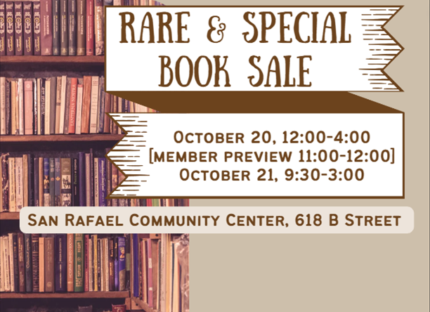 San Rafael Public Library - FOLRareBookSale